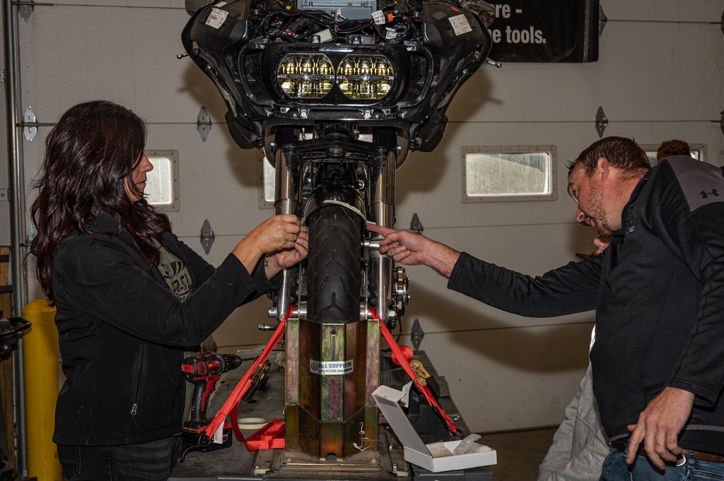 Official Website of the City of Sturgis, SD - Laura Klock Bike Build